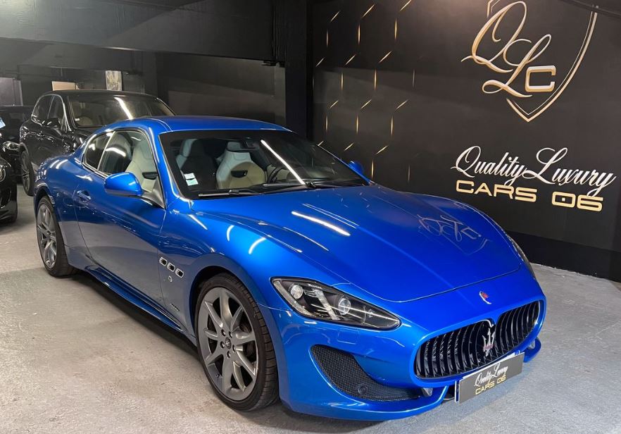 Maserati Granturismo Sport V8 4.7l 460Ch BVA - Blu Sofisticato ...